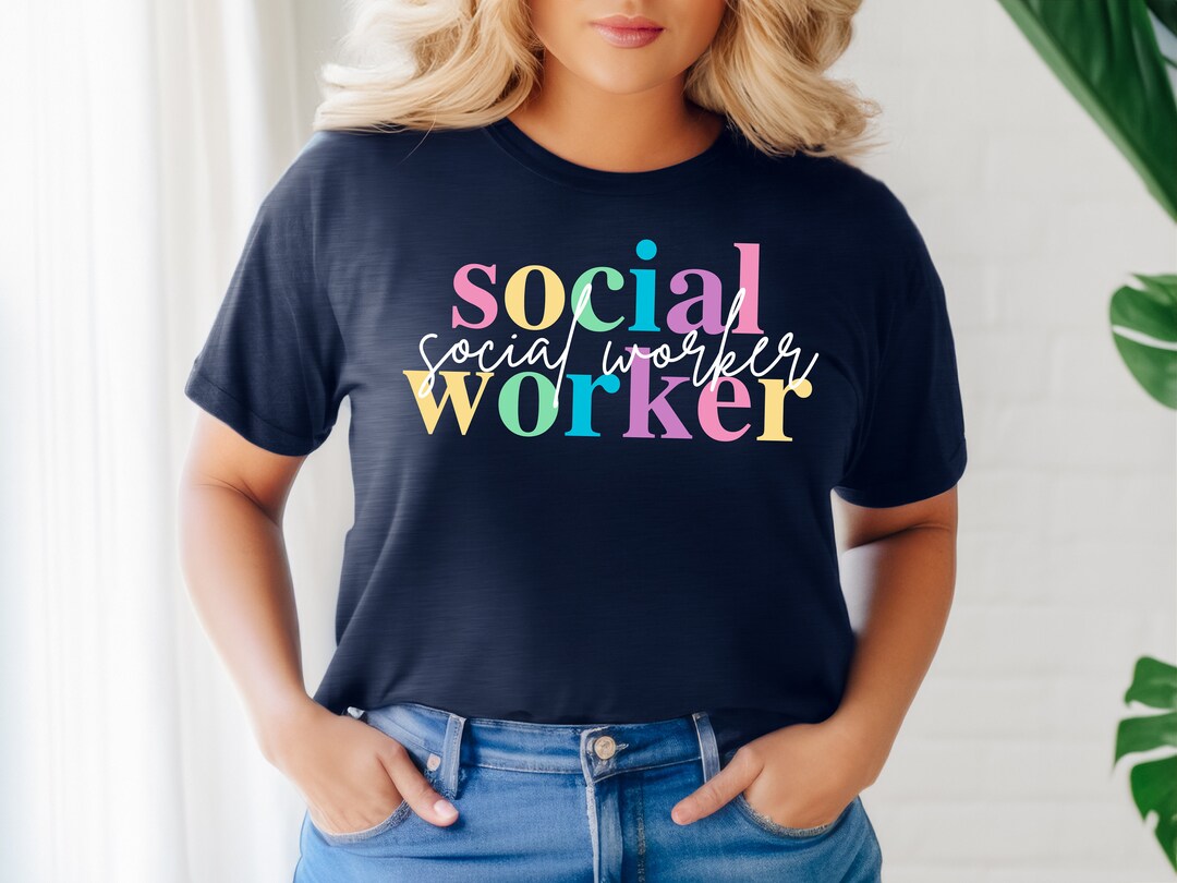 Social Worker PNG File Boho for Shirts, Mugs, Tote Bags, Sweatshirt ...