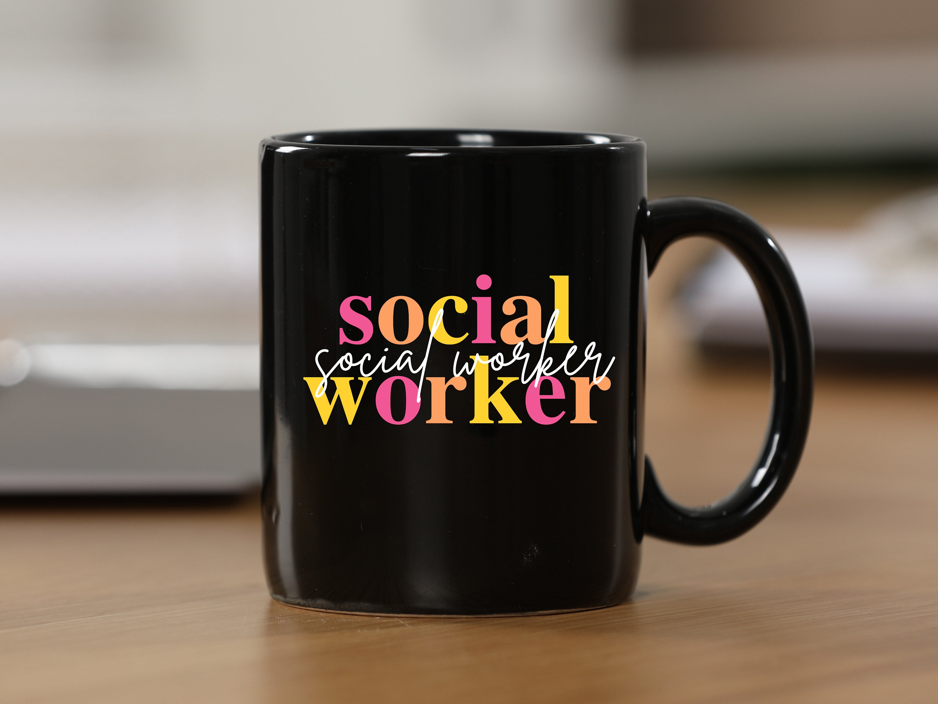 Social Worker PNG File Boho for Shirts Mugs Tote Bags - Etsy