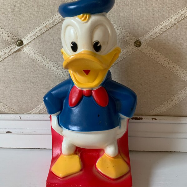 Vintage Donald Duck Bank - Etsy