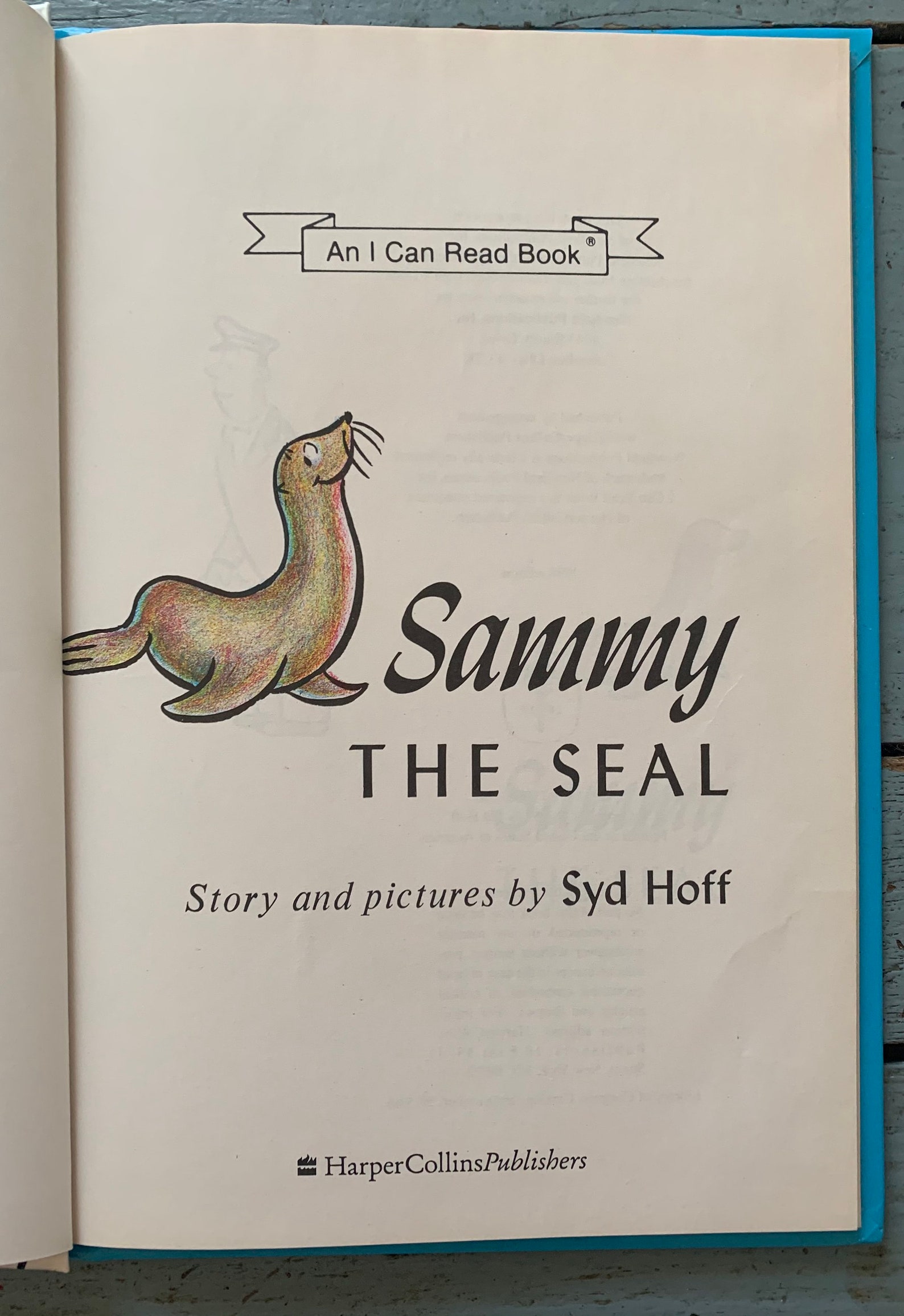Sammy the Seal by Syd Hoff 1959 Copyright 1996 Edition an I - Etsy UK