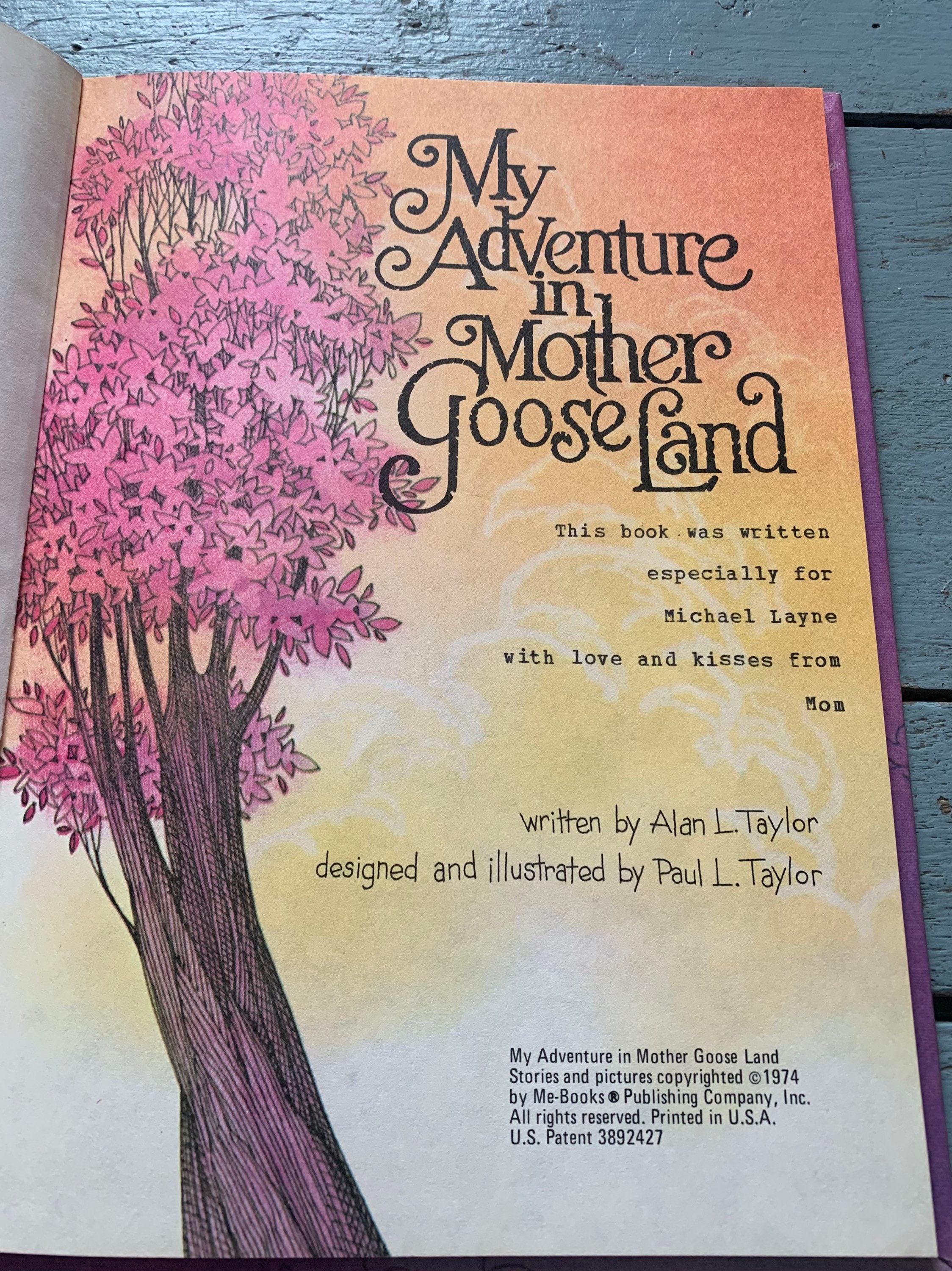 My Adventure in Mother Goose Land 1974 | Etsy