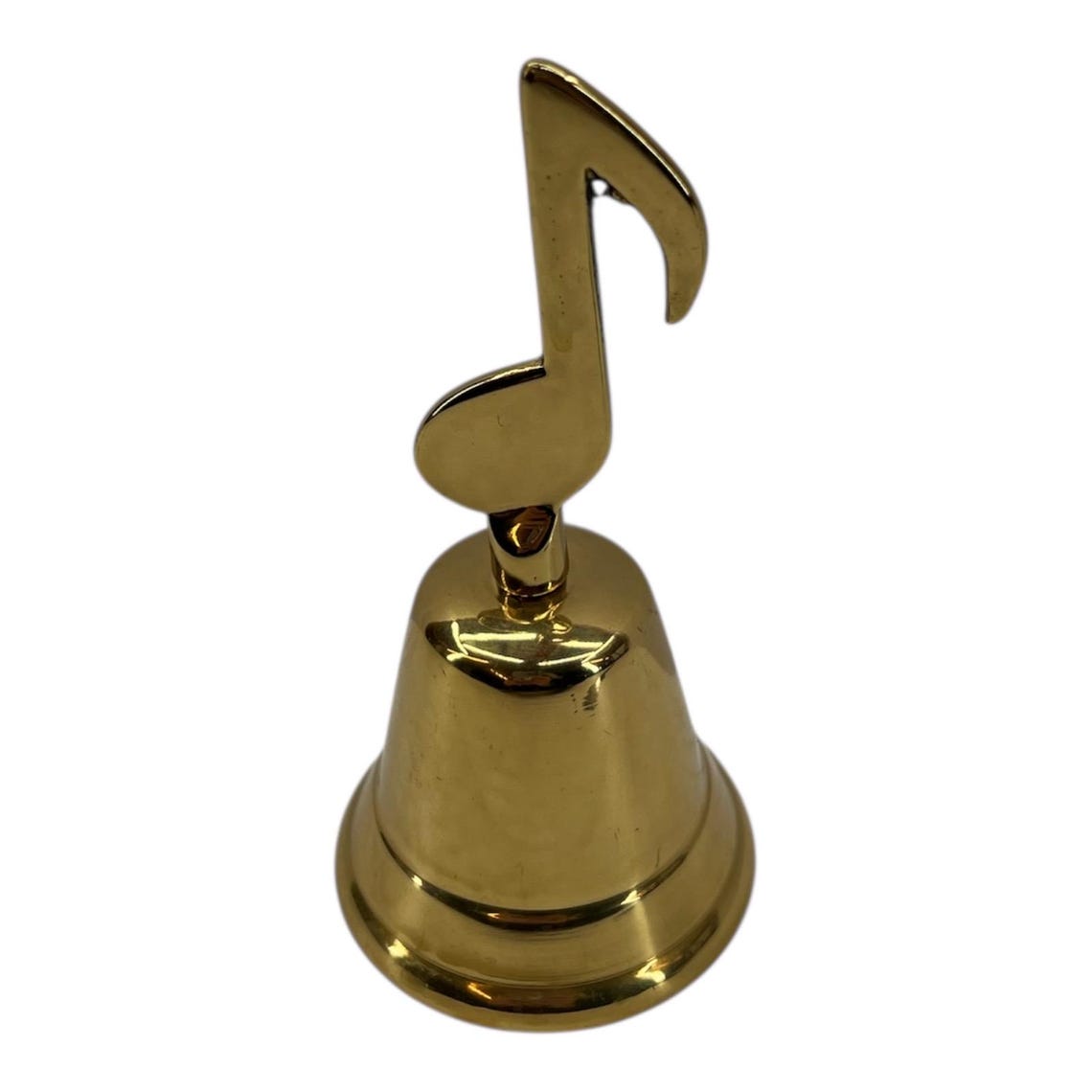Brass Bell Musical Note Top Vintage 2269 - Etsy