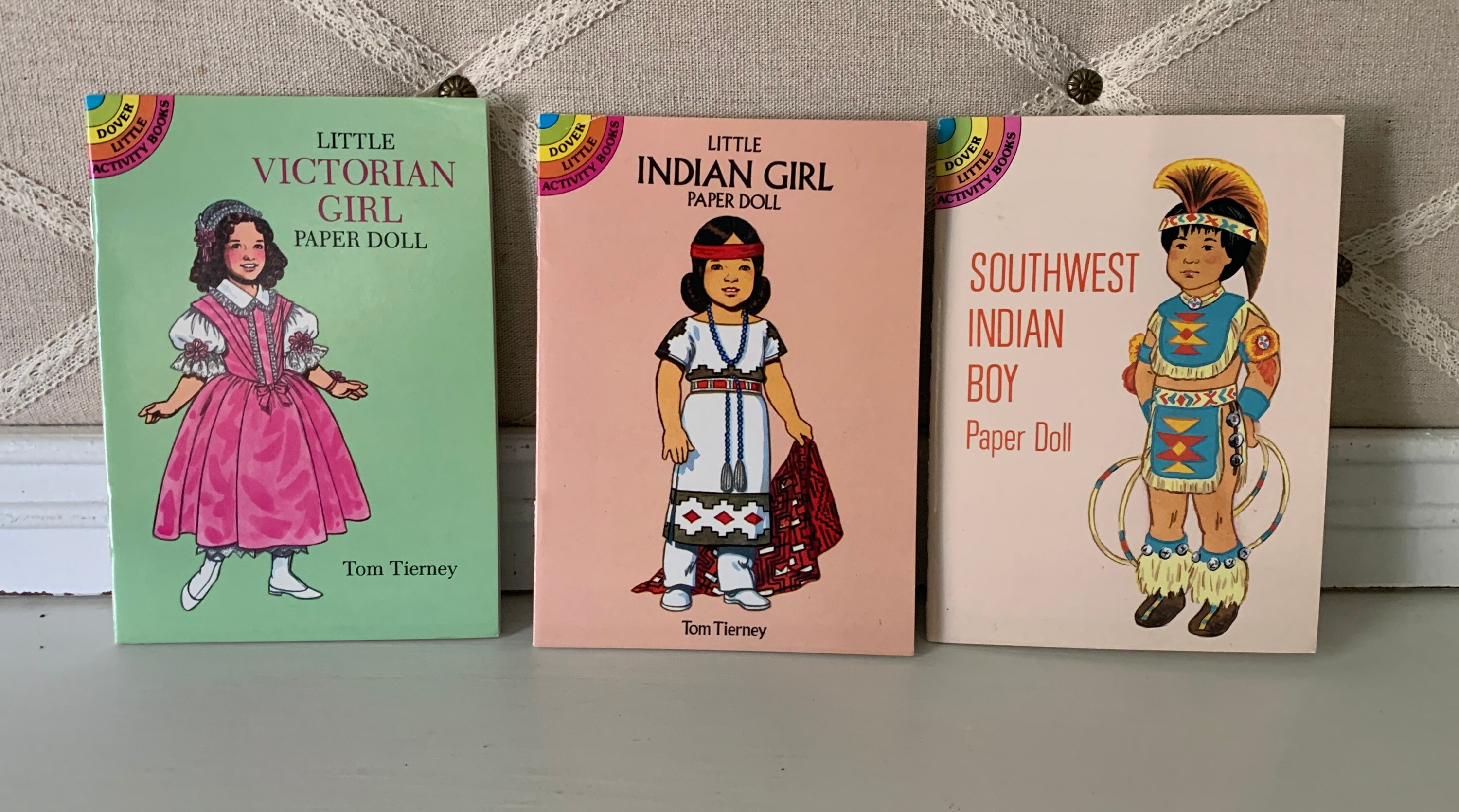 Little Indian Girl Drawing