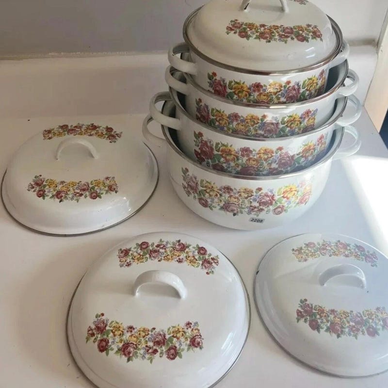 Enamel Cookware - Etsy