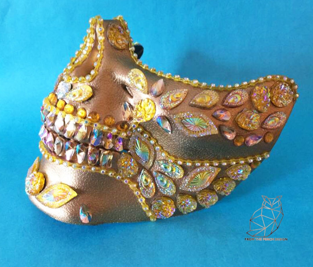 Crystal Skull Mask Rhinestone Skull Mask Half Skull Mask - Etsy Australia