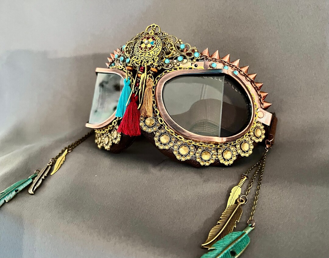 Western Style Goggles | Playa Dust Goggles | American Southwest Style ...