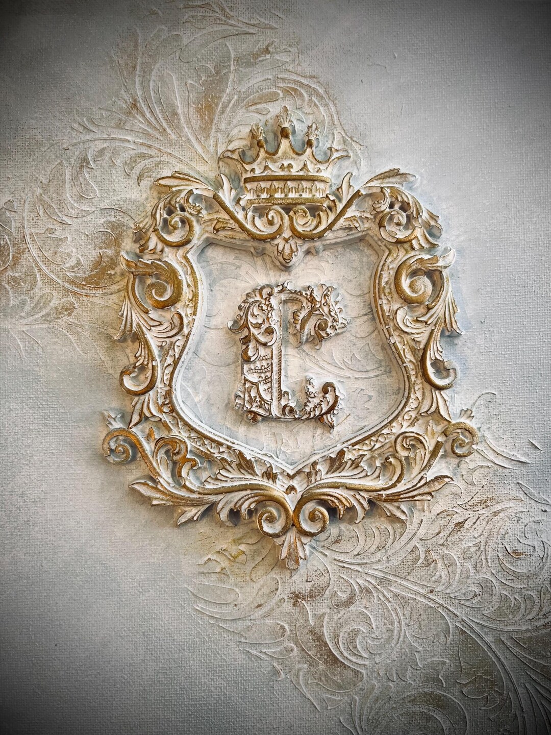 Victorian Alphabet Letter Monogram, Cottage Core, Pastel, Shabby Chic ...