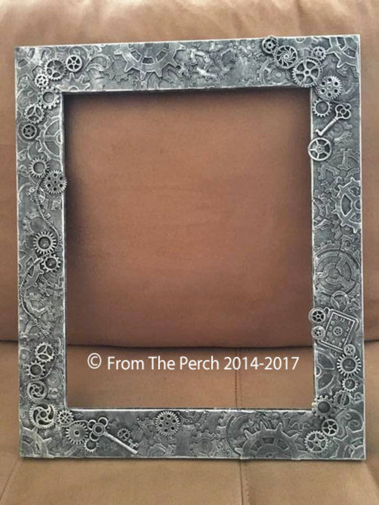Steampunk Picture Frame INDUSTRIAL Steampunk Photo Frame - Etsy