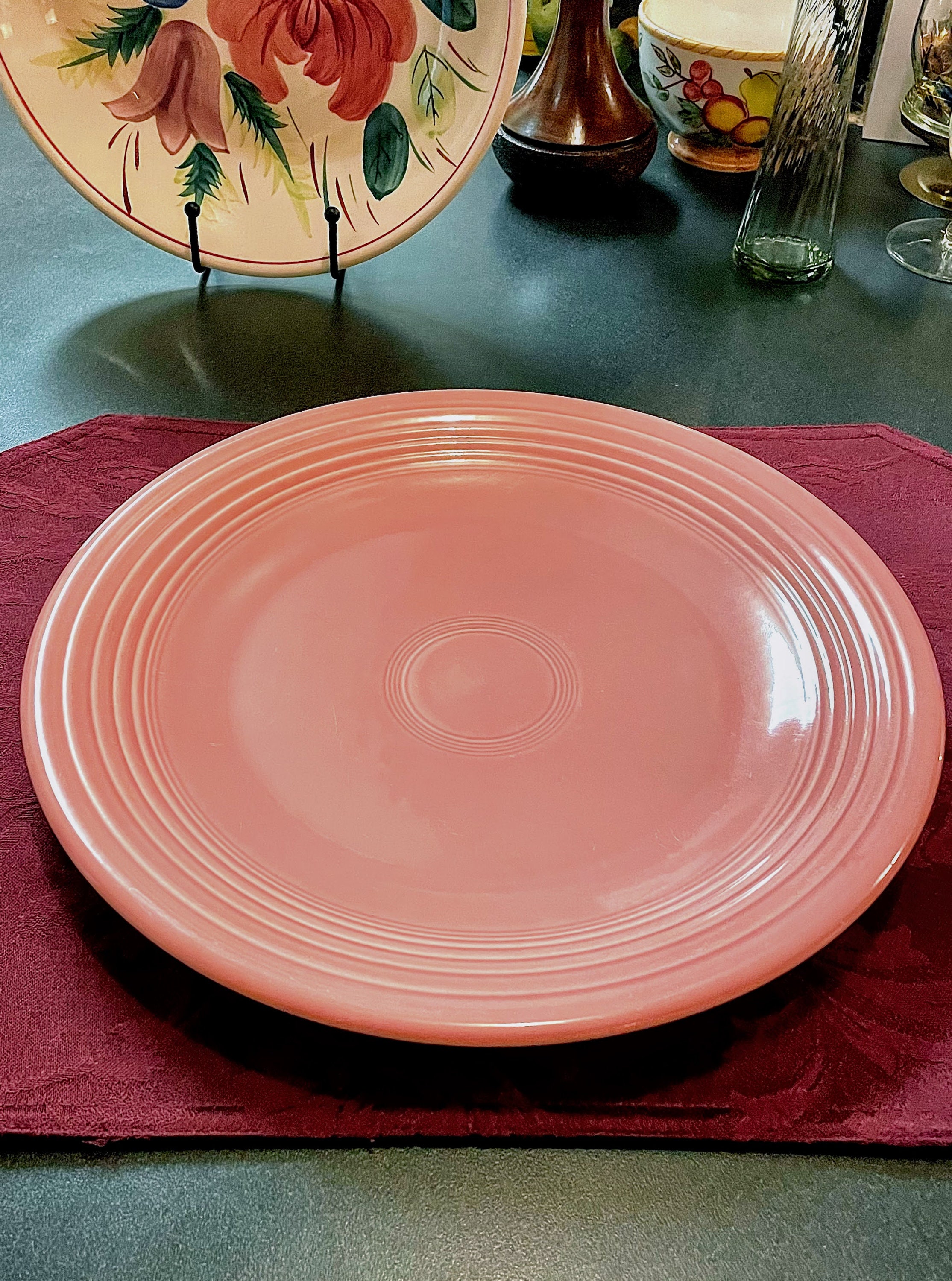 FIESTAWARE Serving Dishes in Popular ROSE/PINK One Owner Pieces in Like ...