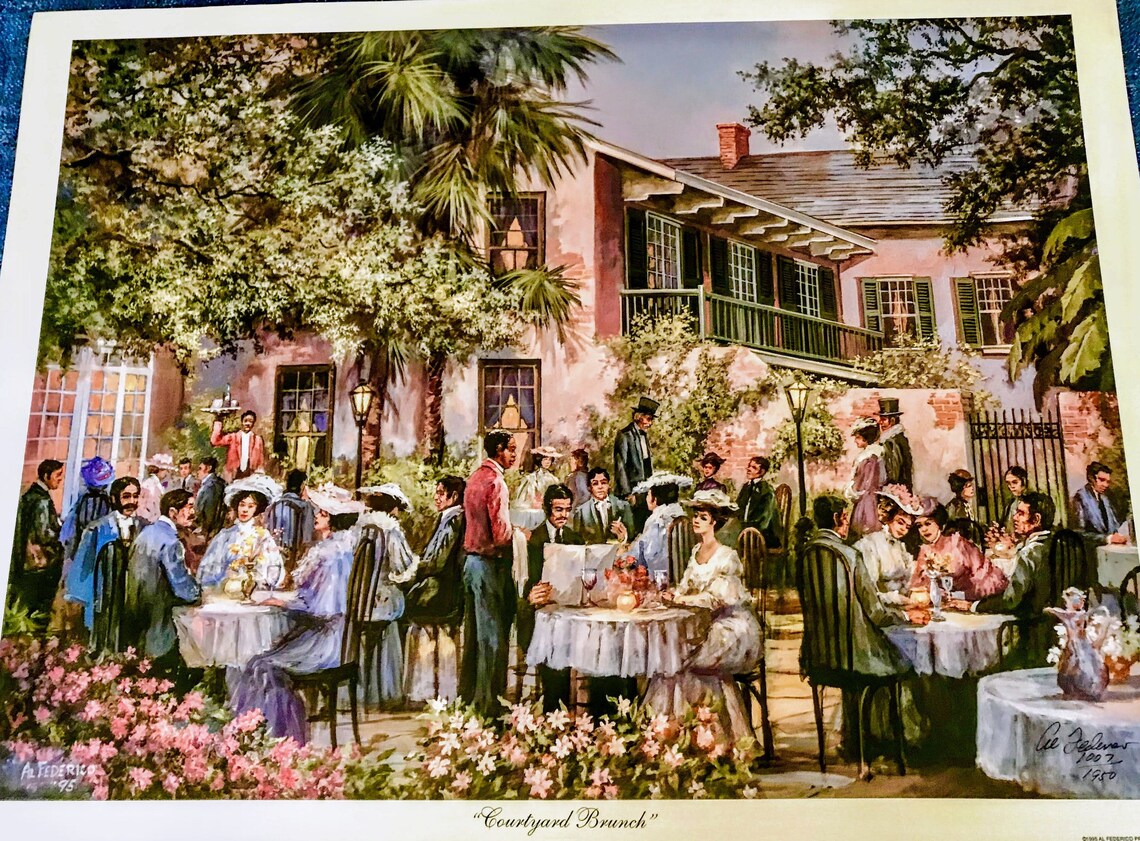 Al FEDERICO-NEW ORLEANS Artist Signed & Numbered Lmtd Print | Etsy