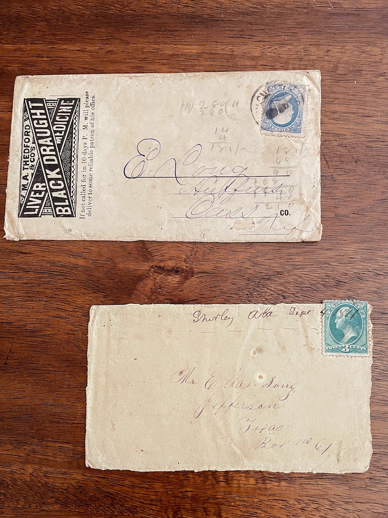 Antique 1800s ~ United States POSTAGE STAMPS & ENVELOPES ~ 19th Century ...