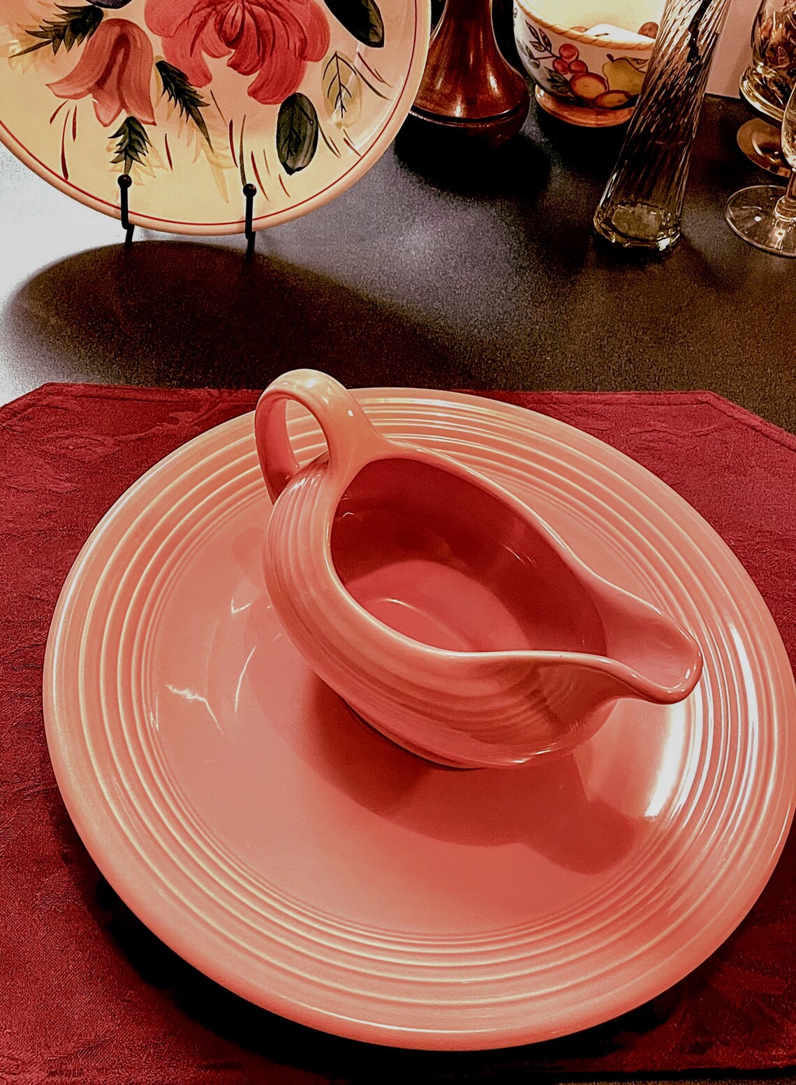 FIESTAWARE Serving Dishes in Popular ROSE/PINK One Owner - Etsy