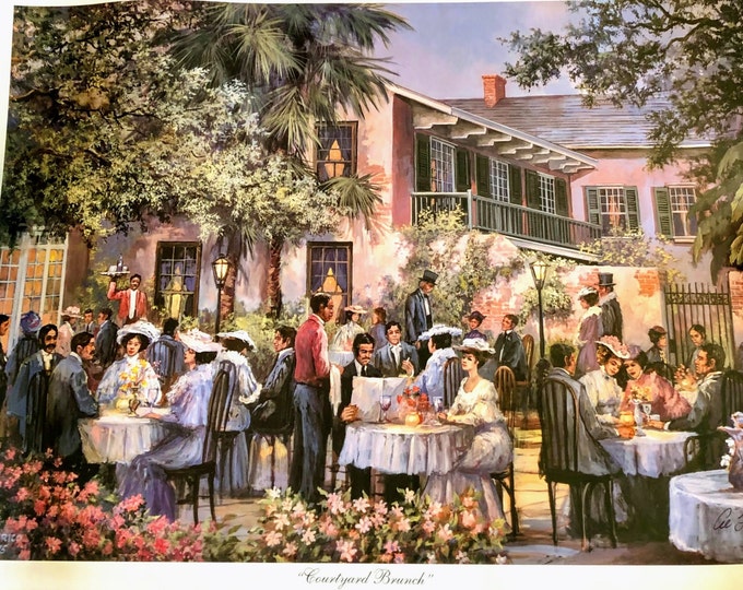 Al FEDERICO-NEW ORLEANS Artist Signed & Numbered Lmtd Print - Vintage ...