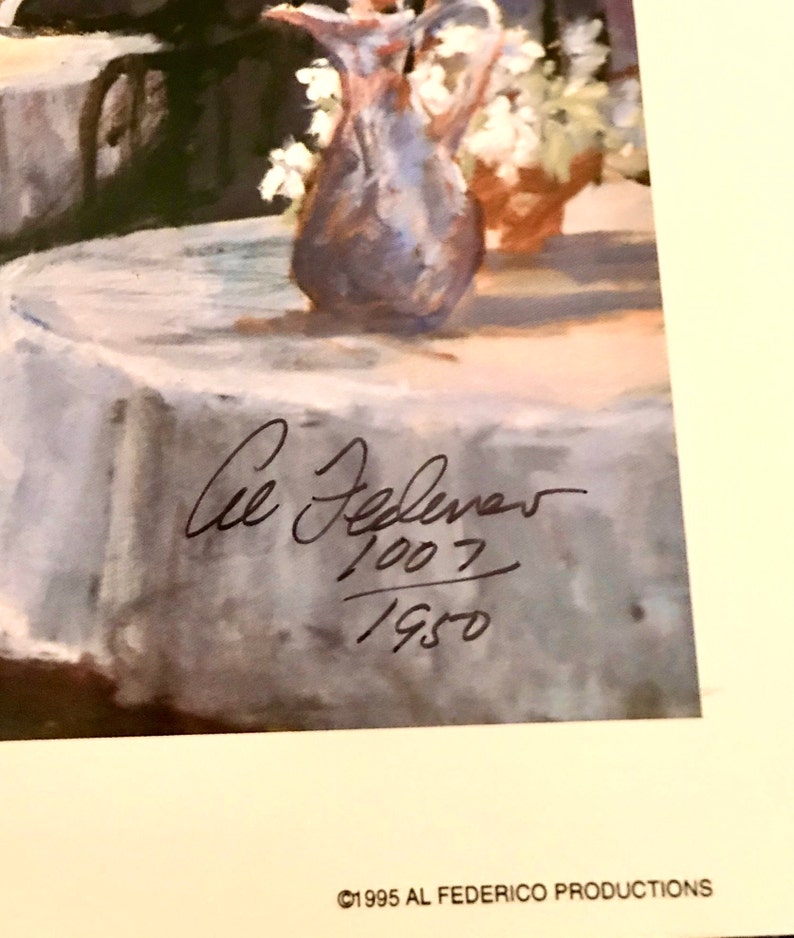 Al FEDERICO-NEW ORLEANS Artist Signed & Numbered Lmtd Print | Etsy