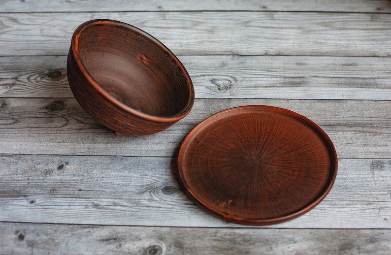 Round Butter Dish With Lid, Ceramic Cheese Keeper, Handmade Lidded ...