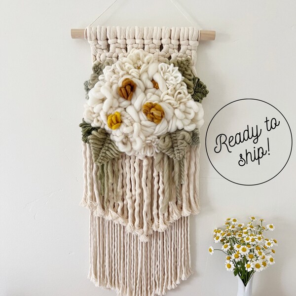 White Macrame - Etsy