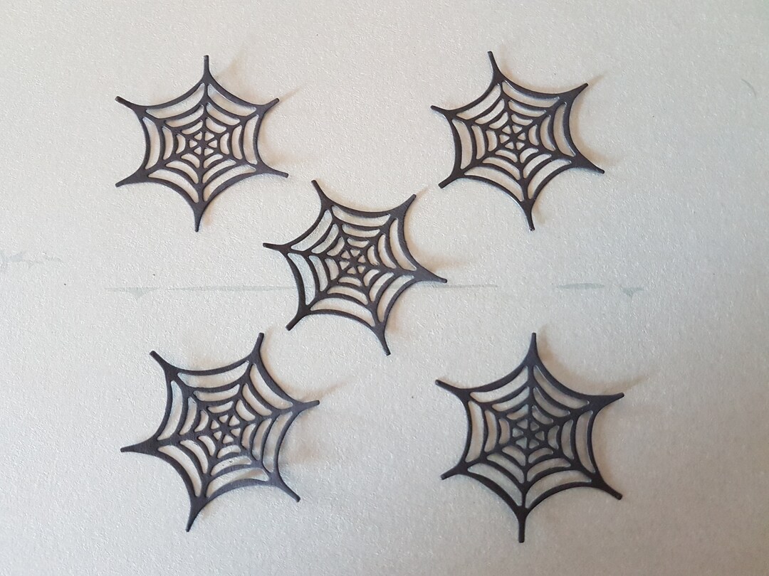 Spider Web Halloween Die-cut Parts Scrapbooking - Etsy