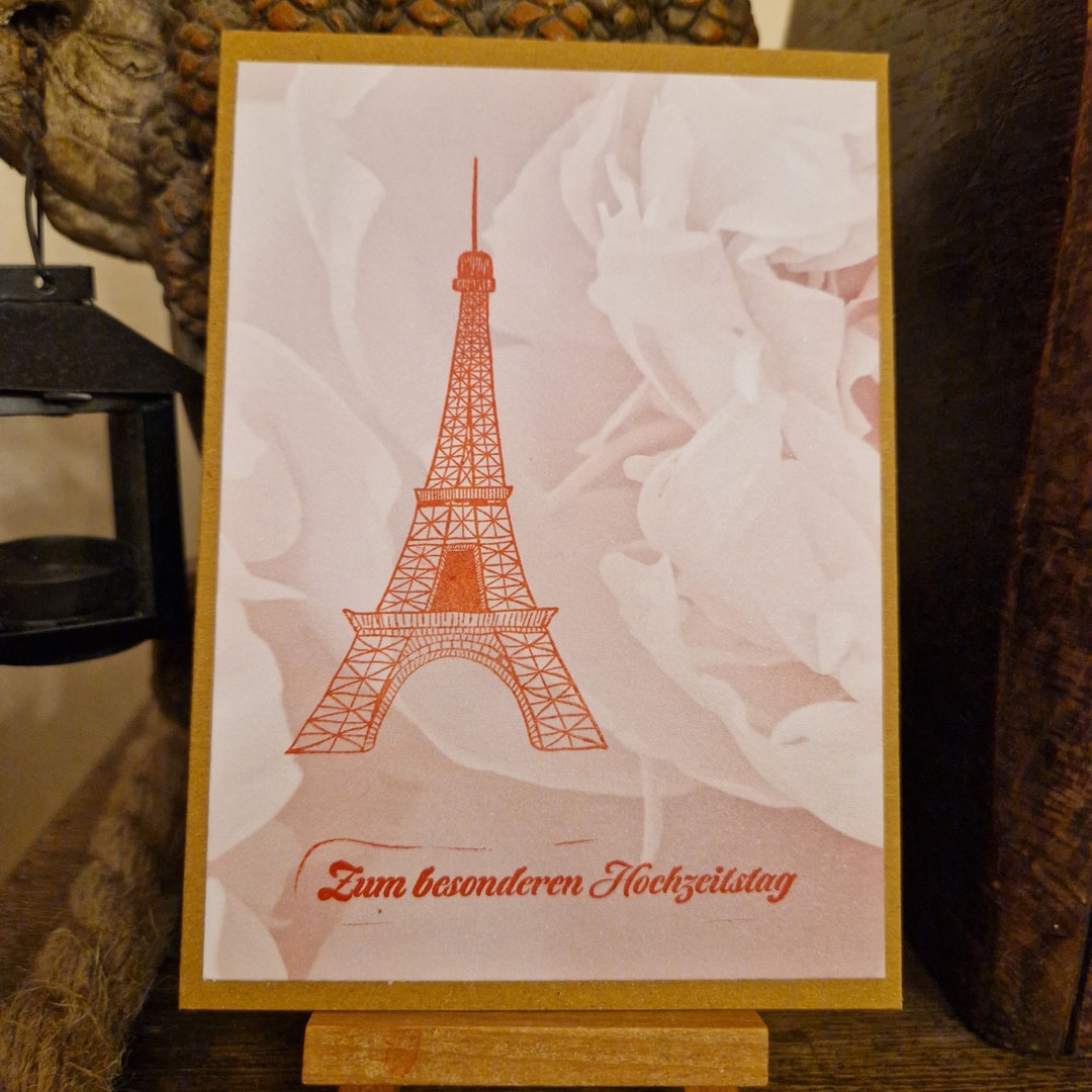 Wedding Card Special Wedding Anniversary Roses Tower - Etsy