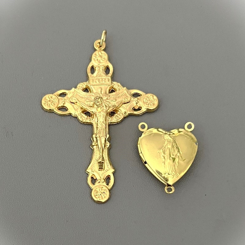 Cross Locket - Etsy