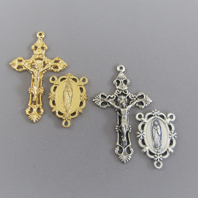 Silver Crucifix for Lady - Etsy