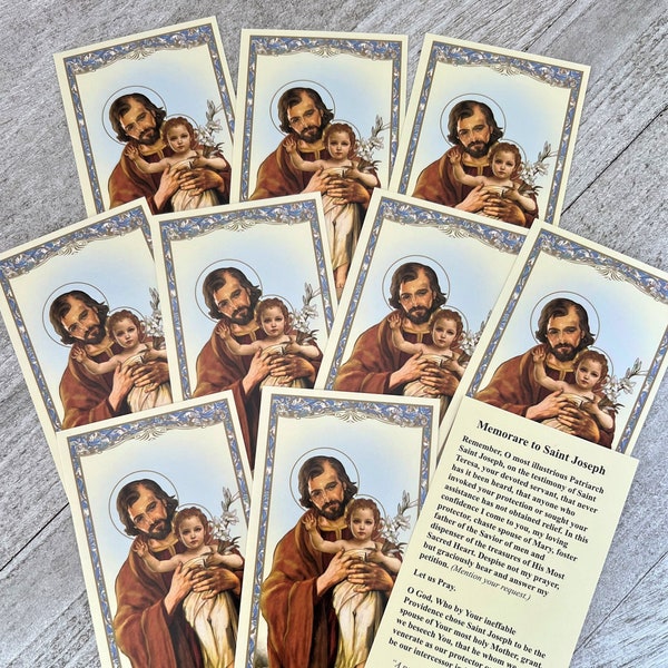 Memorare Holy Card - Etsy