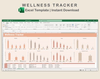 Excel Sleep Tracker - Etsy