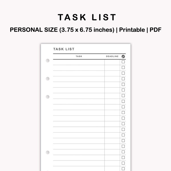 Filofax Printables - Etsy