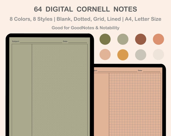 Paper Blank Grid Lined Paper Texture I Digital Paper Students ...