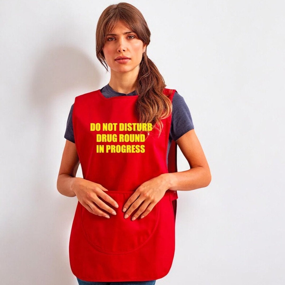 Do Not Disturb Drug Round in Progress Red Tabard Hospital Care Home ...