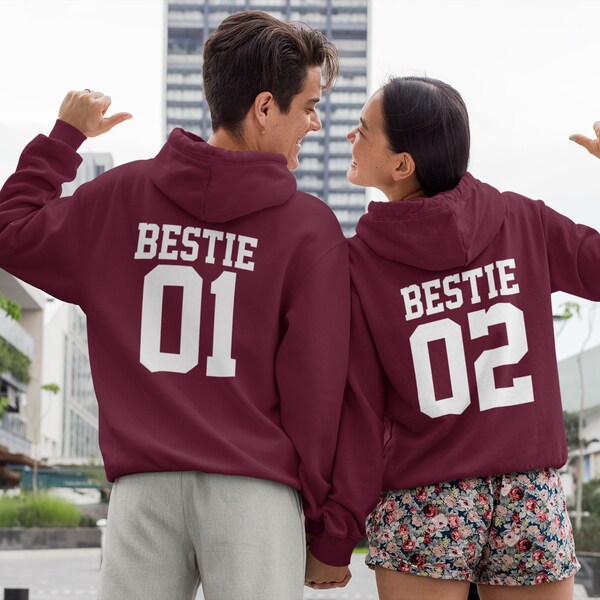 Best Friend Hoodies - Etsy Australia