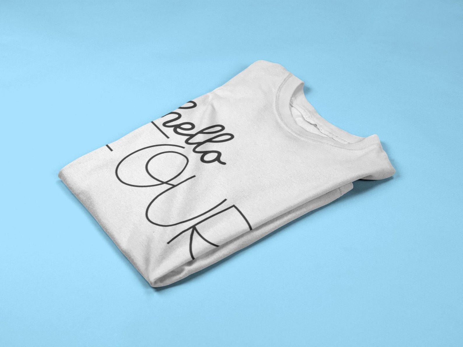Hello Four Kids Tshirt Birthday Gift Party Child Sibling Celebration ...
