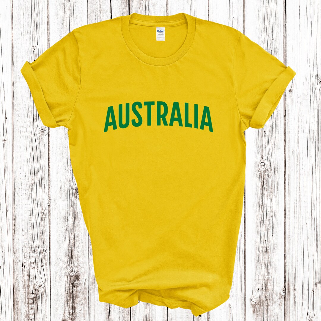 Australia Adult Tshirt Country Sport Support Patriotic Unisex Shirt Men ...