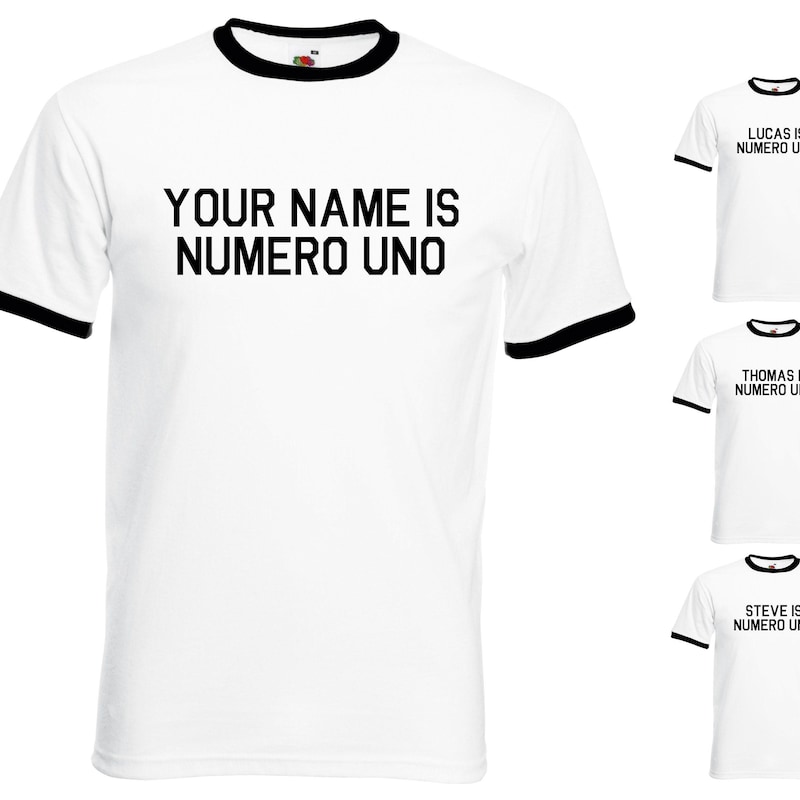 Uno Personalized Shirt - Etsy