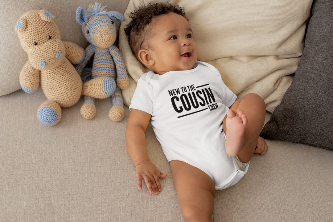 New to the Cousin Crew Baby Bodysuit, Cute Baby Bodysuit, Baby Girl ...