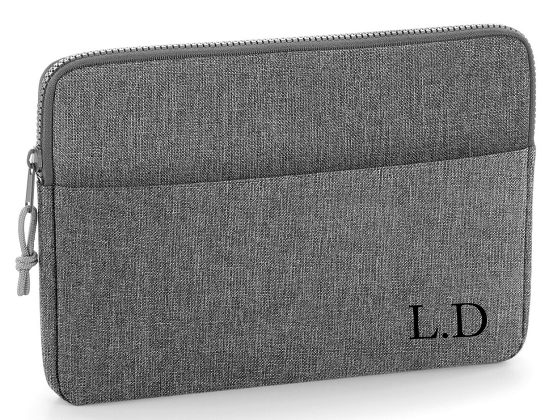 Personalised 13" or 15" Laptop Bag, Laptop Case, Monogram Laptop Bag ...