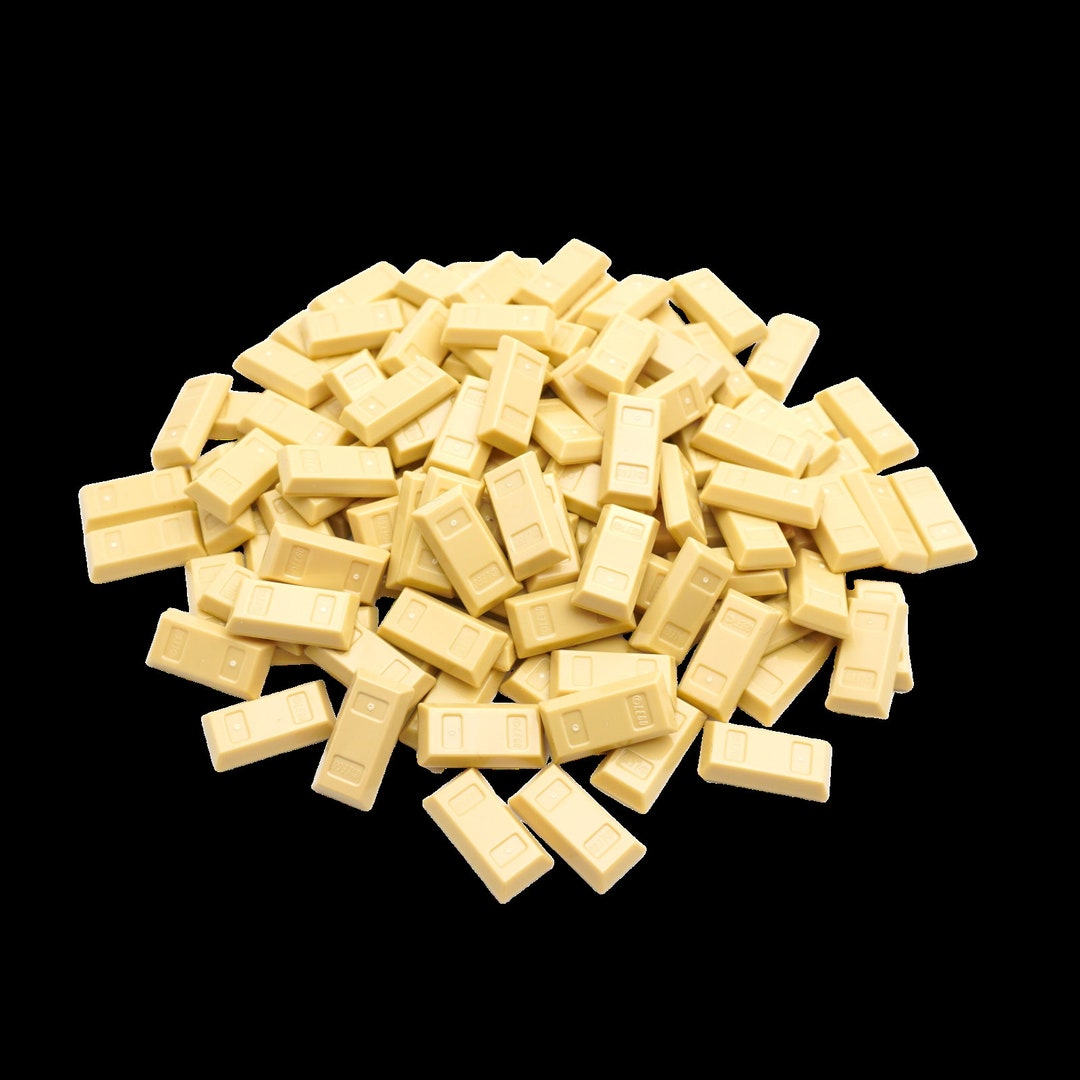 1x2 Tiles Modified Ingot Light Beige 99563 NEW Quantity - Etsy