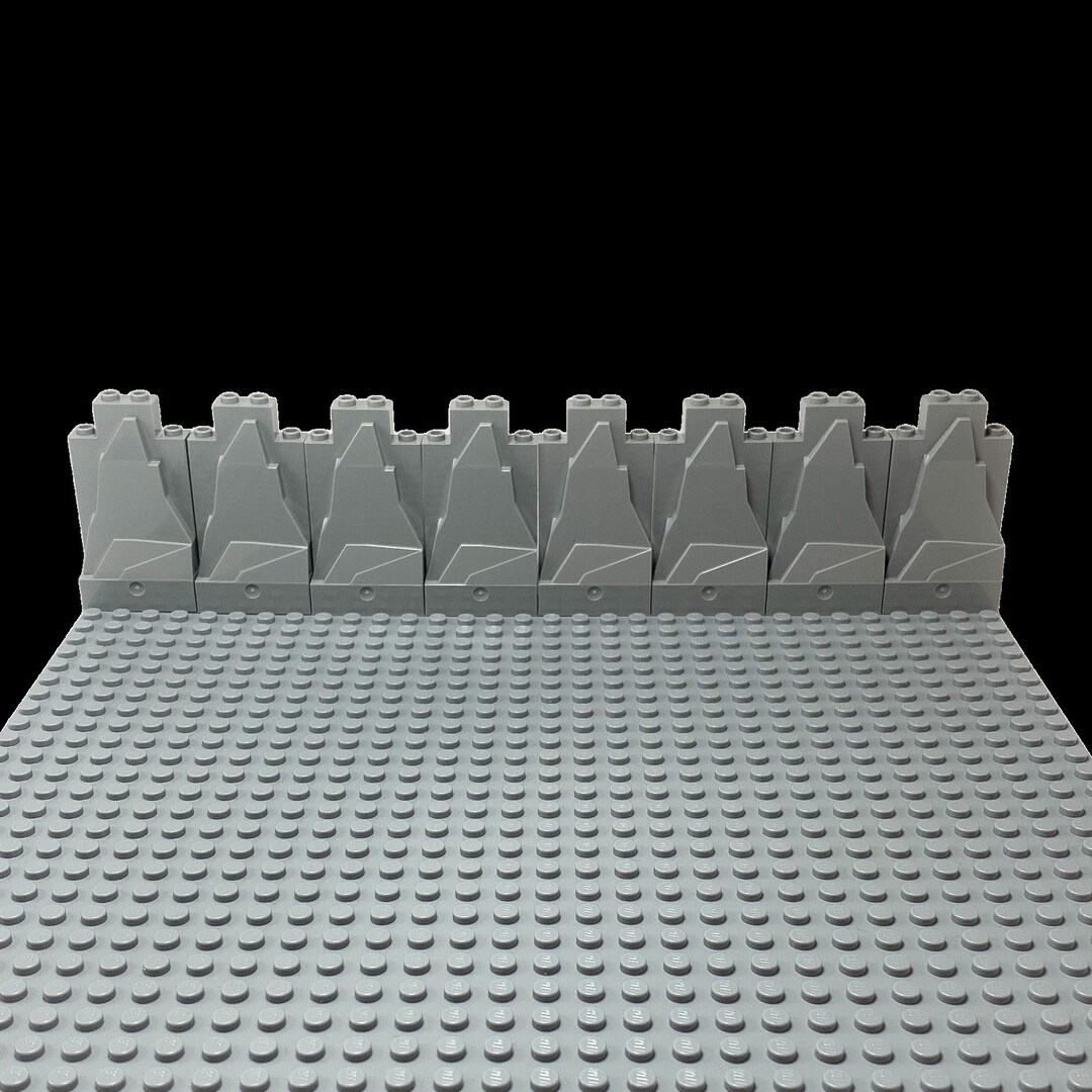 LEGO 2x4x6 Rock Slab Mountain Light Grey 47847 NEW Quantity - Etsy