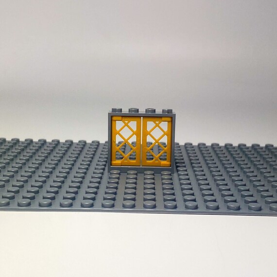 LEGO Window 1x4x3 Golden Windows Grey Frame NEW 50x - Etsy