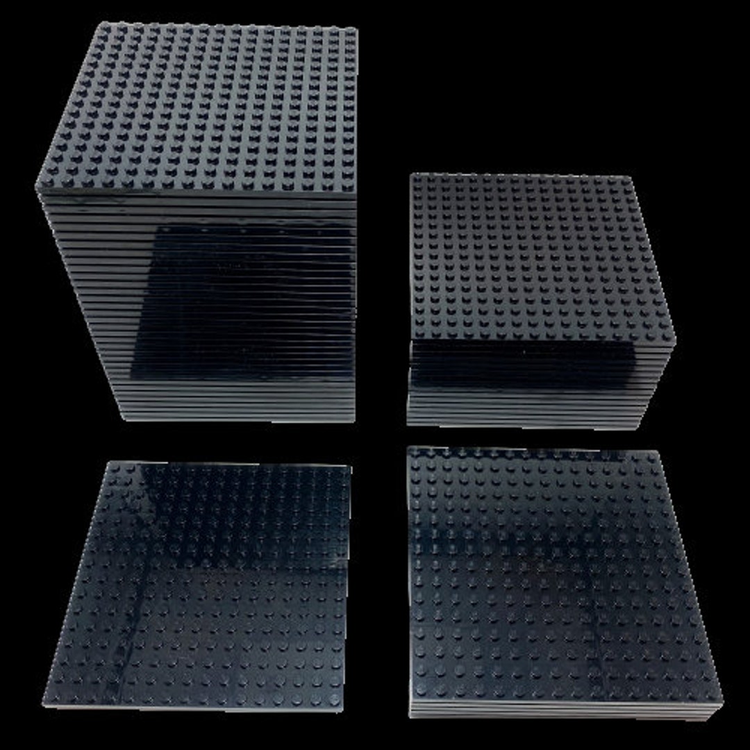 LEGO 16x16 Boards Building Boards Black Buildable on Both - Etsy