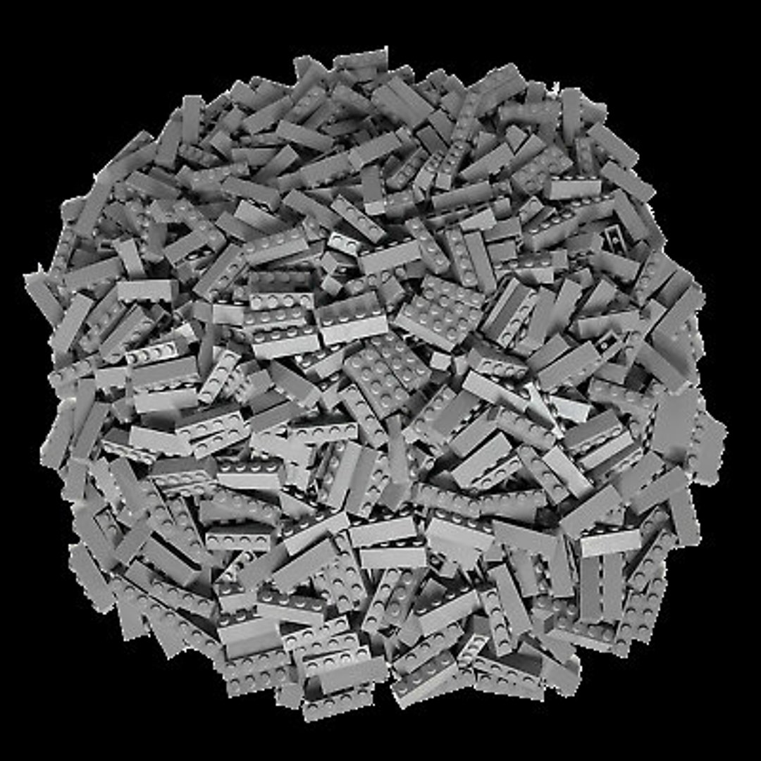 LEGO 1x4 Bricks Hochsteine Light Gray 3010 NEW Quantity 500x - Etsy