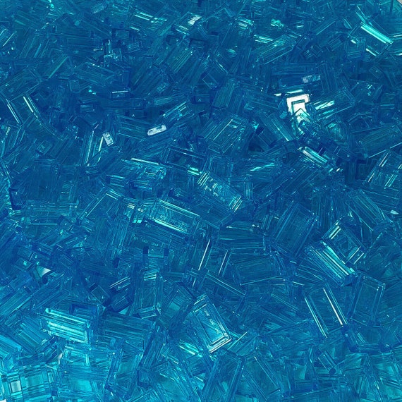 LEGO 1x2 Tiles Translucent Light Blue 100x Tile 3069b - Etsy