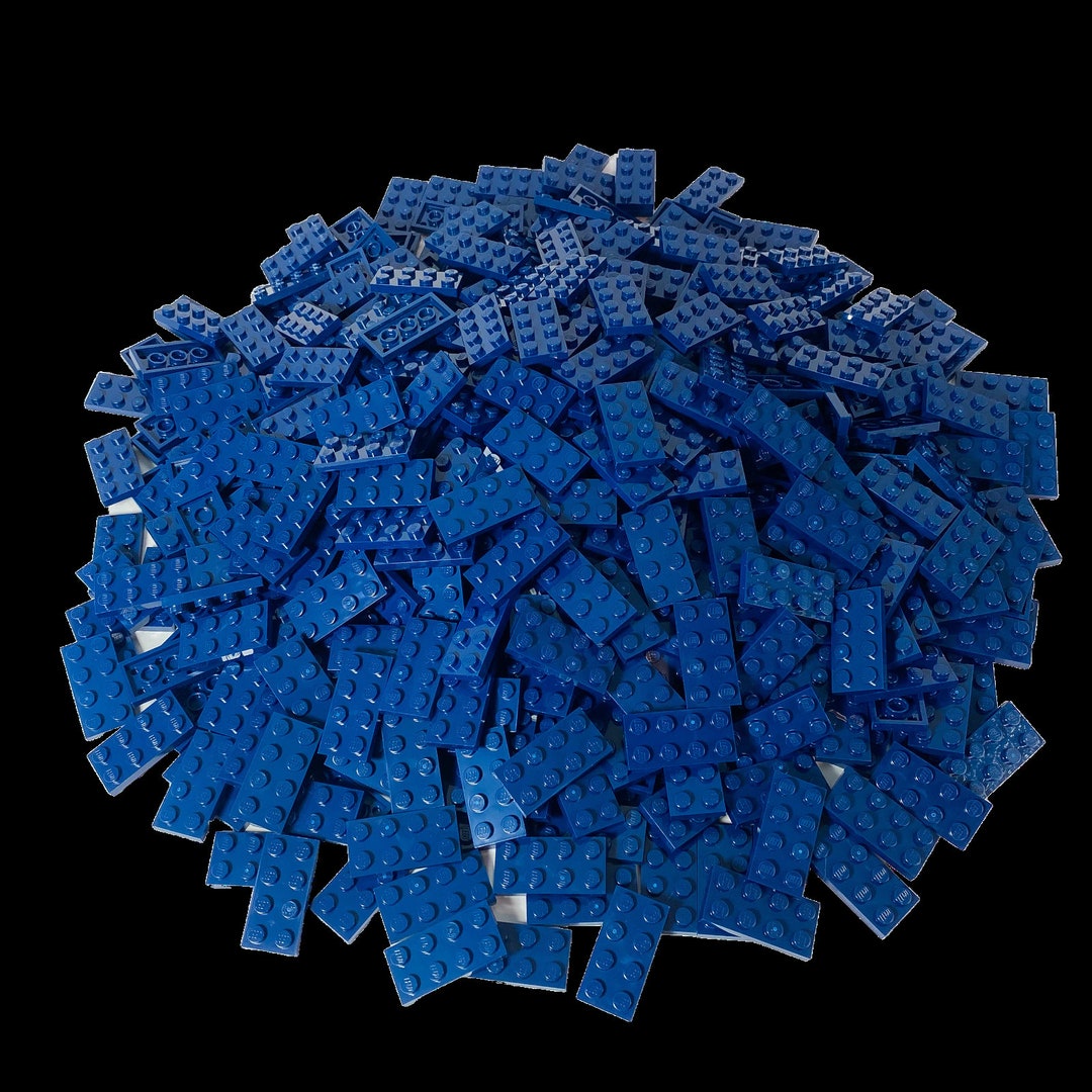 LEGO 2x4 Plates Dark Blue Classic Basic City Dark Blue - Etsy