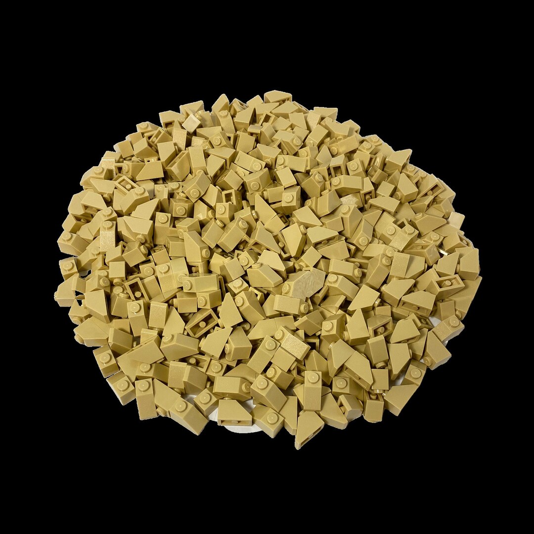 LEGO 2x1 Roof Tiles Sloping Tiles Light Beige for Roof 3040 - Etsy