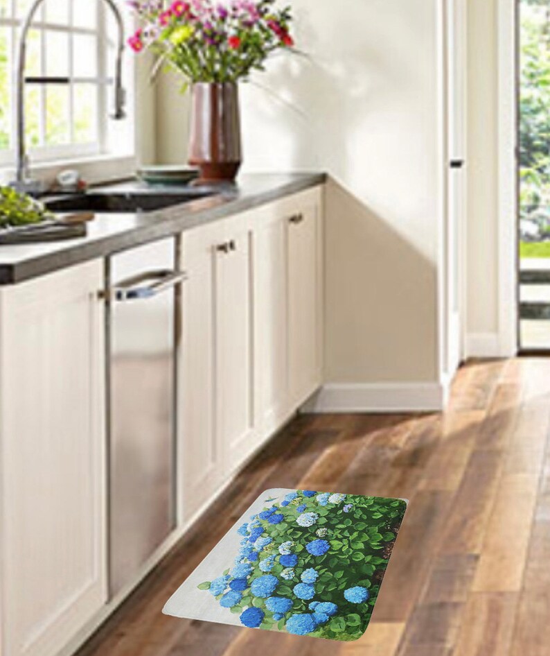 Kitchen Mat, Floormat, Memory Foam Kitchen or Bath Mat, Anti Fatigue ...