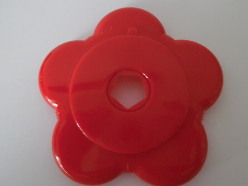 Sewing Caddy. Red Plastic Storage Caddy. Vintage Caddy With | Etsy