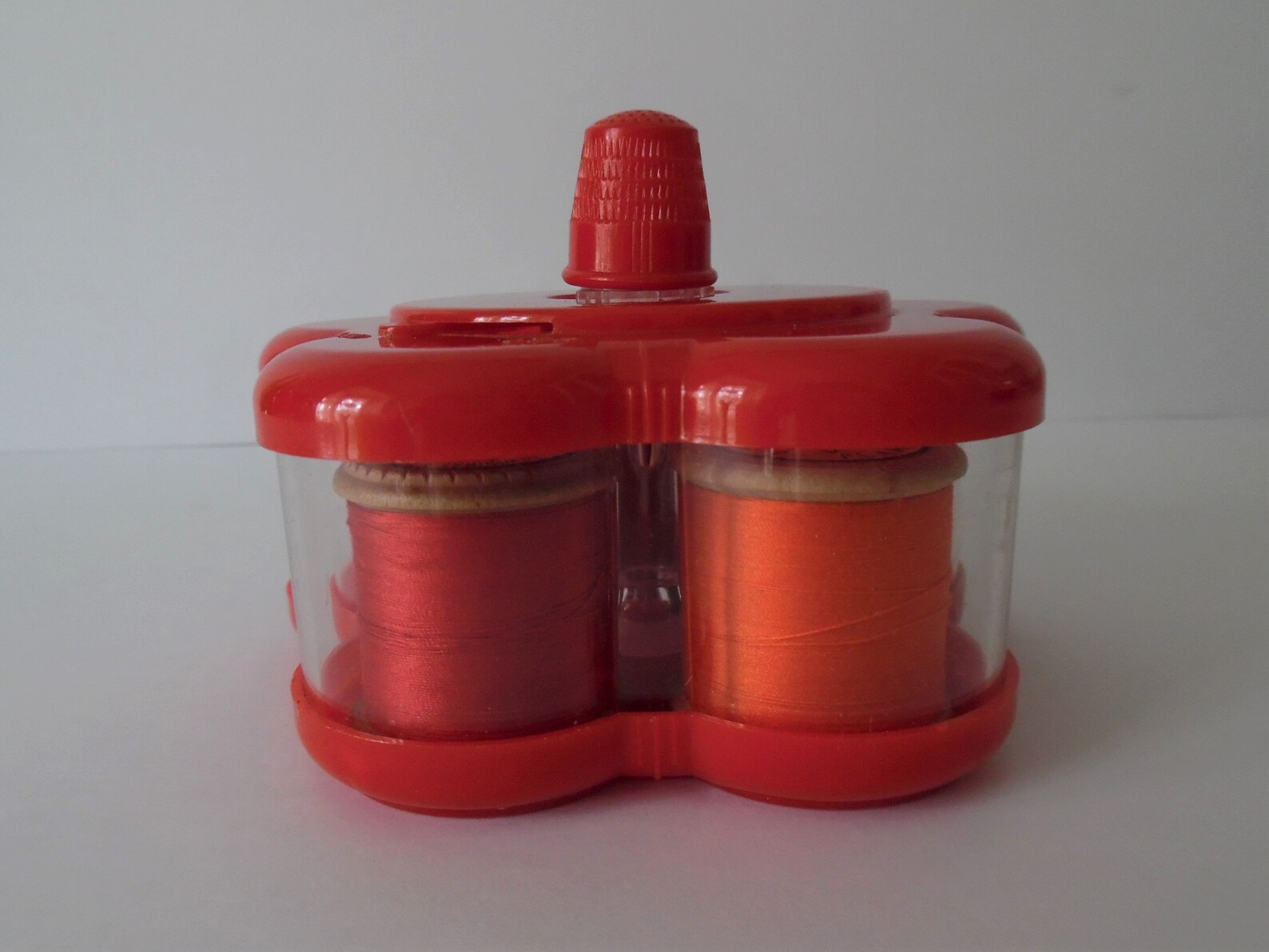 Sewing Caddy. Red Plastic Storage Caddy. Vintage Caddy With | Etsy