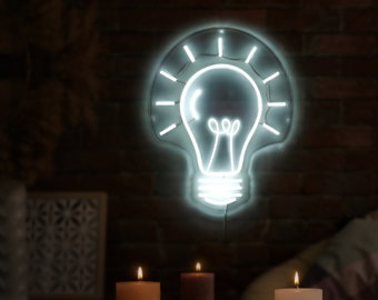 Mini Neon Bulb - Etsy