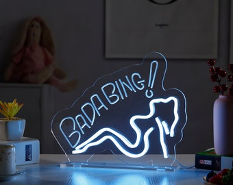 Led Bada Bing Sign - Etsy