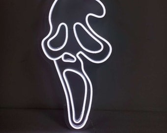 Ghostface Neon Sign - Etsy UK