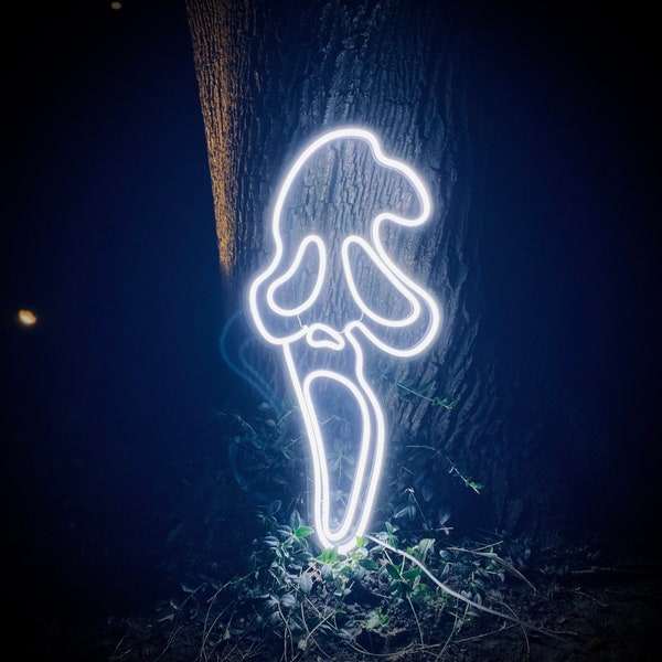 Neon Face Sign - Etsy